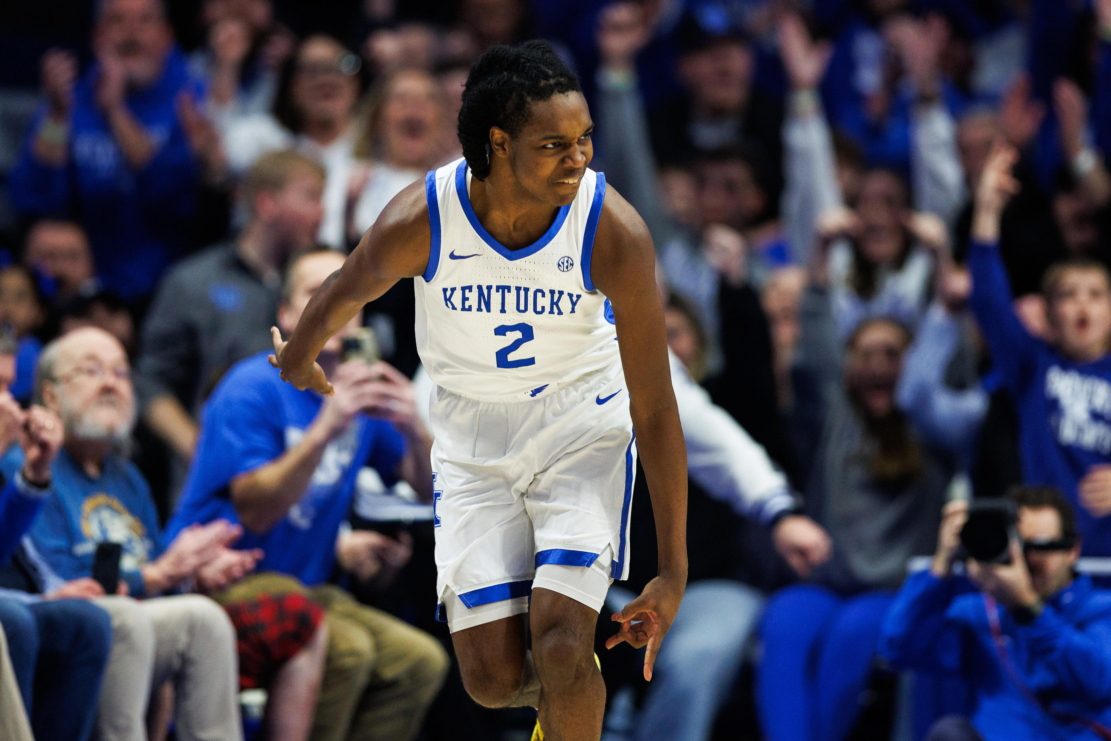 Kentucky's Jasper Johnson could see a huge spike in minutes