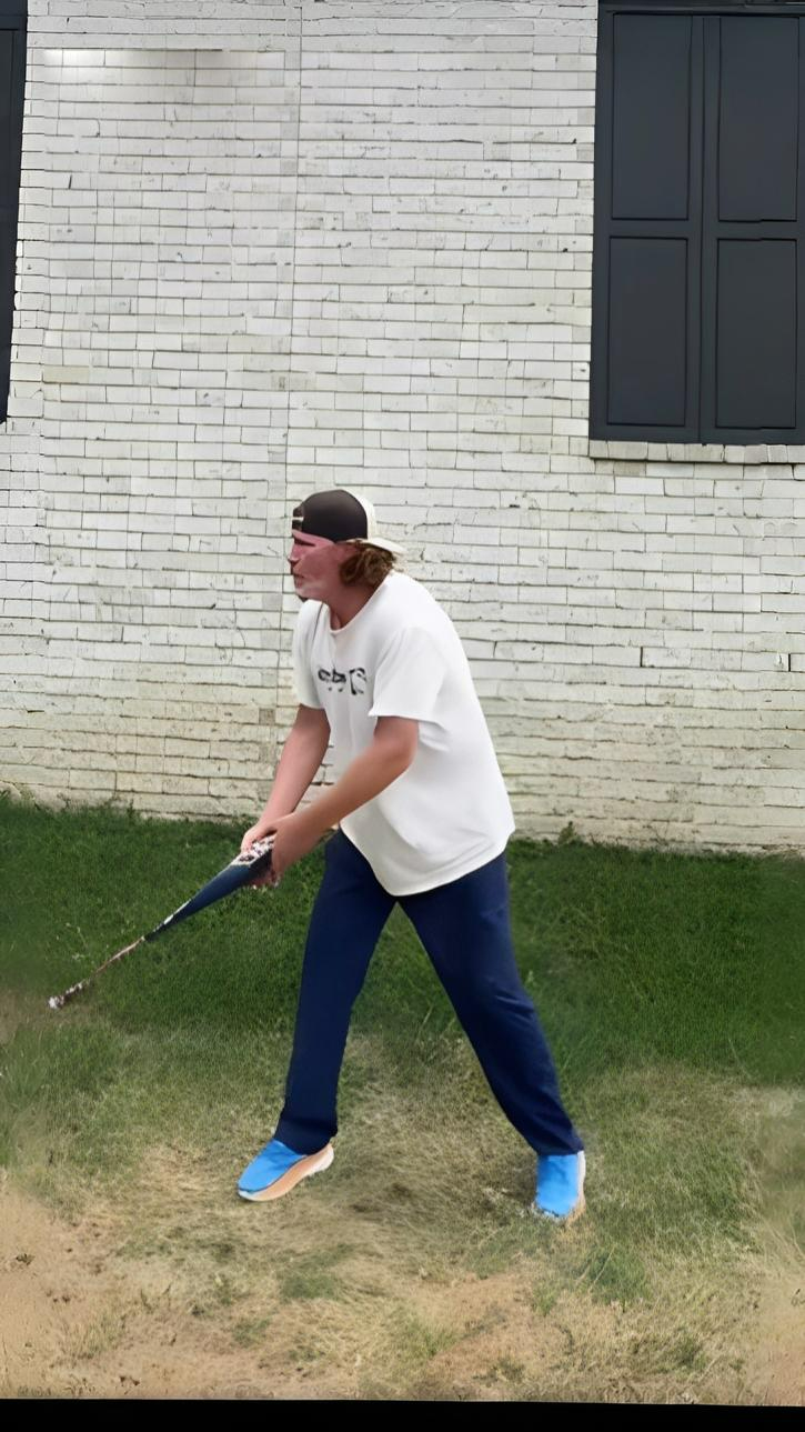 The no look triple is fire