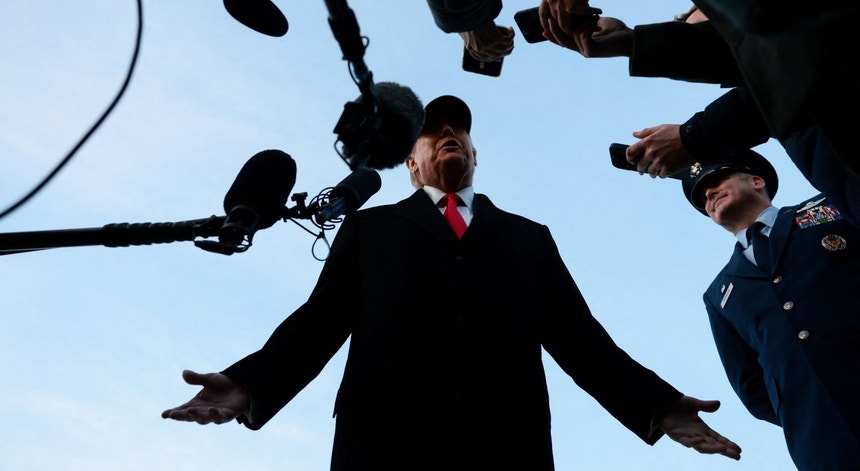 Donald Trump diz que quer vencer no Irão