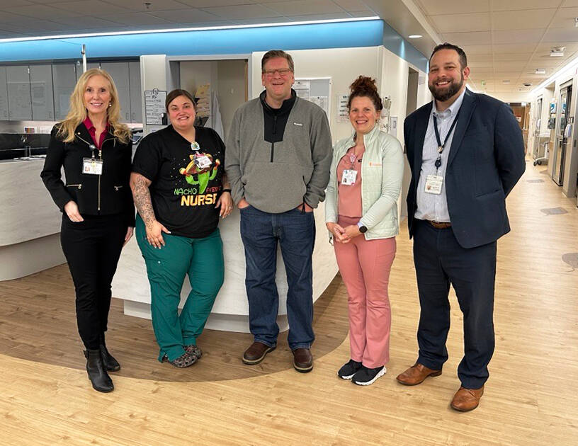 Sen. Chapman visits Summit Pacific to discuss rural healthcare