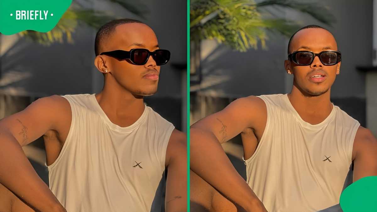 Feel-good friendship: Mologadi's cute kiss with his bestie takes social ...