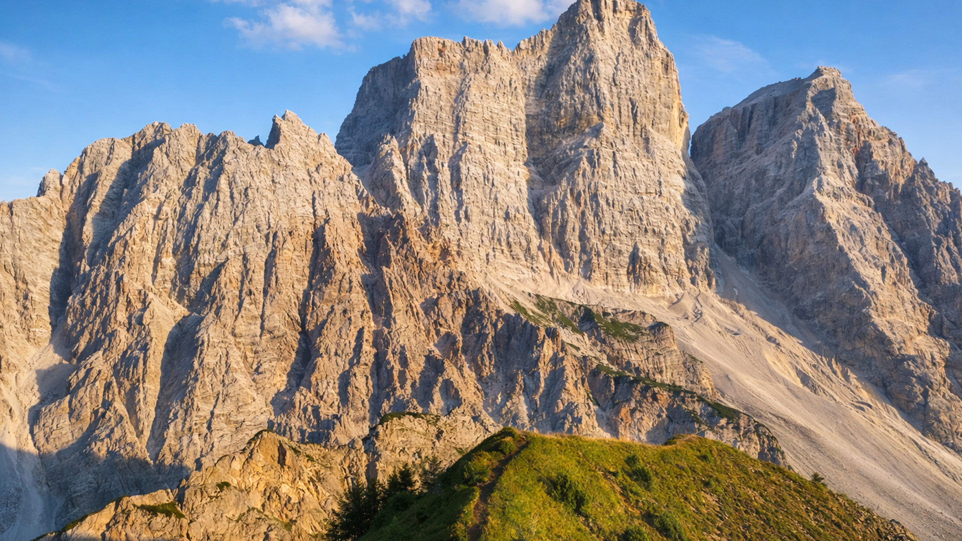 Cliffs that touch the sky