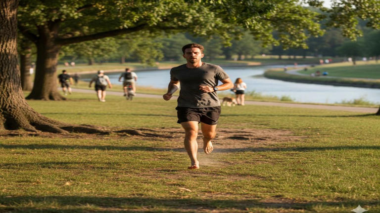 Barefoot running outdoors: The natural way to improve posture, control ...