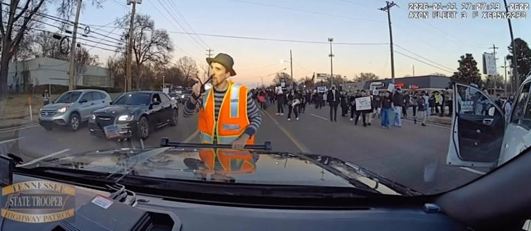 New police dashcam video refutes claims that Tennessee cops ran over ...
