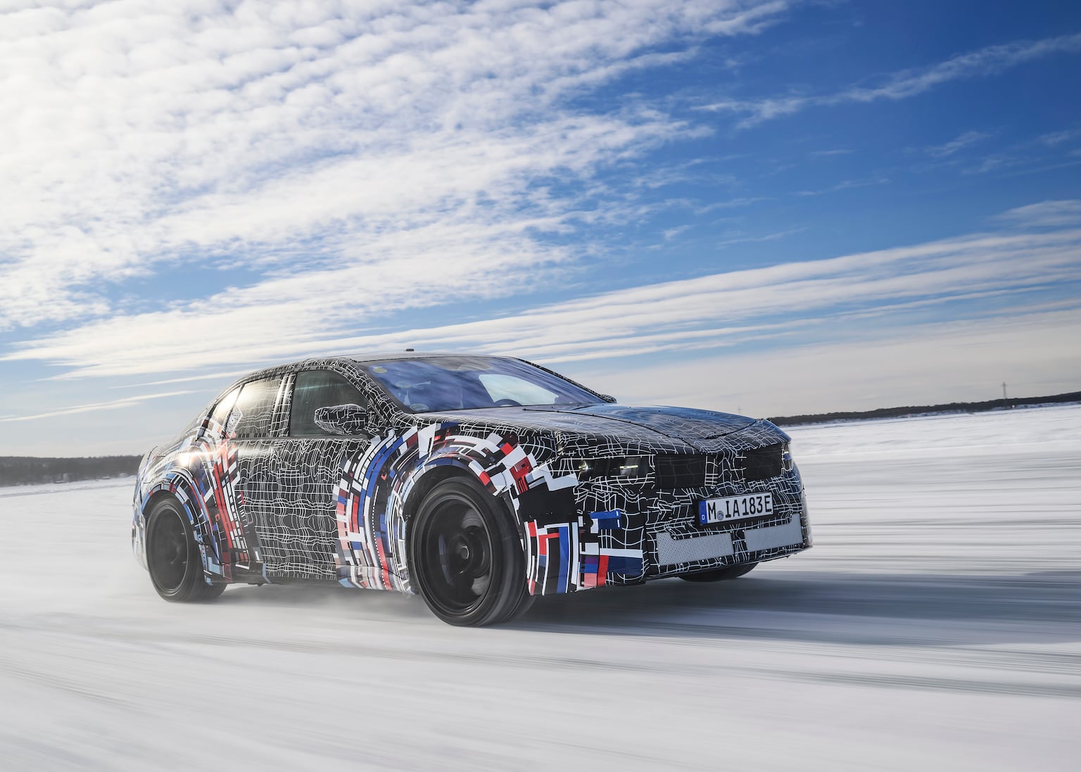 BMW 'M' division undergoing testing of 'M Neue Klasse' electric sports ...