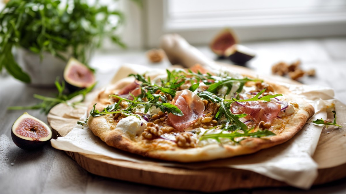 ¿Quién necesita salsa de tomate cuando hacer así la pizza?