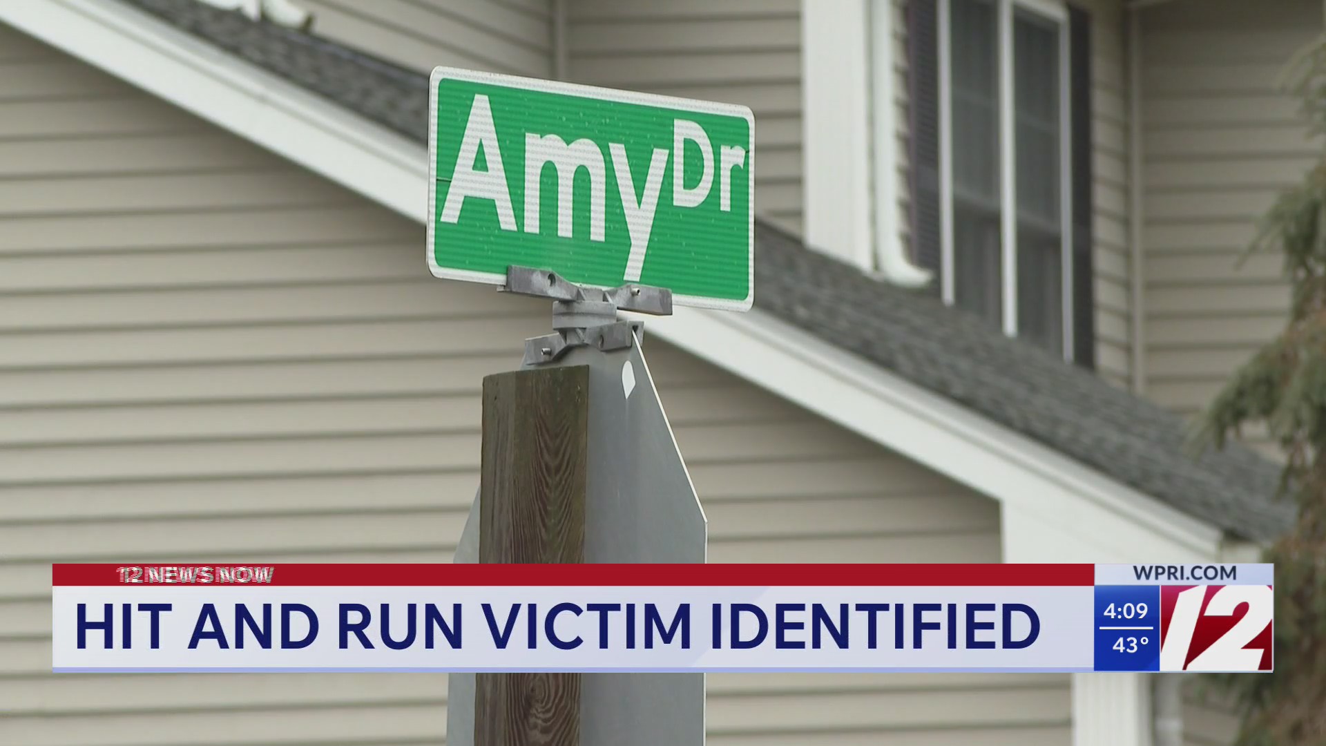 Cranston hit and run victim identified