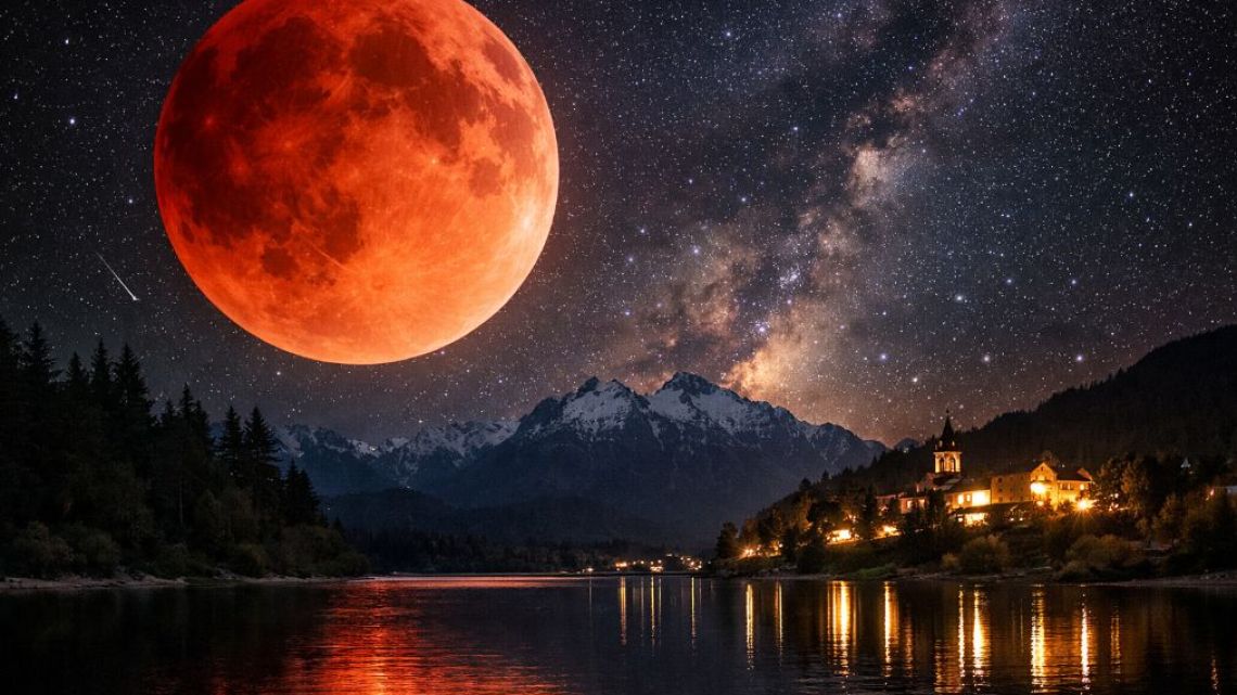 Luna roja 2026: Argentina tendrá un lugar privilegiado para observar el ...