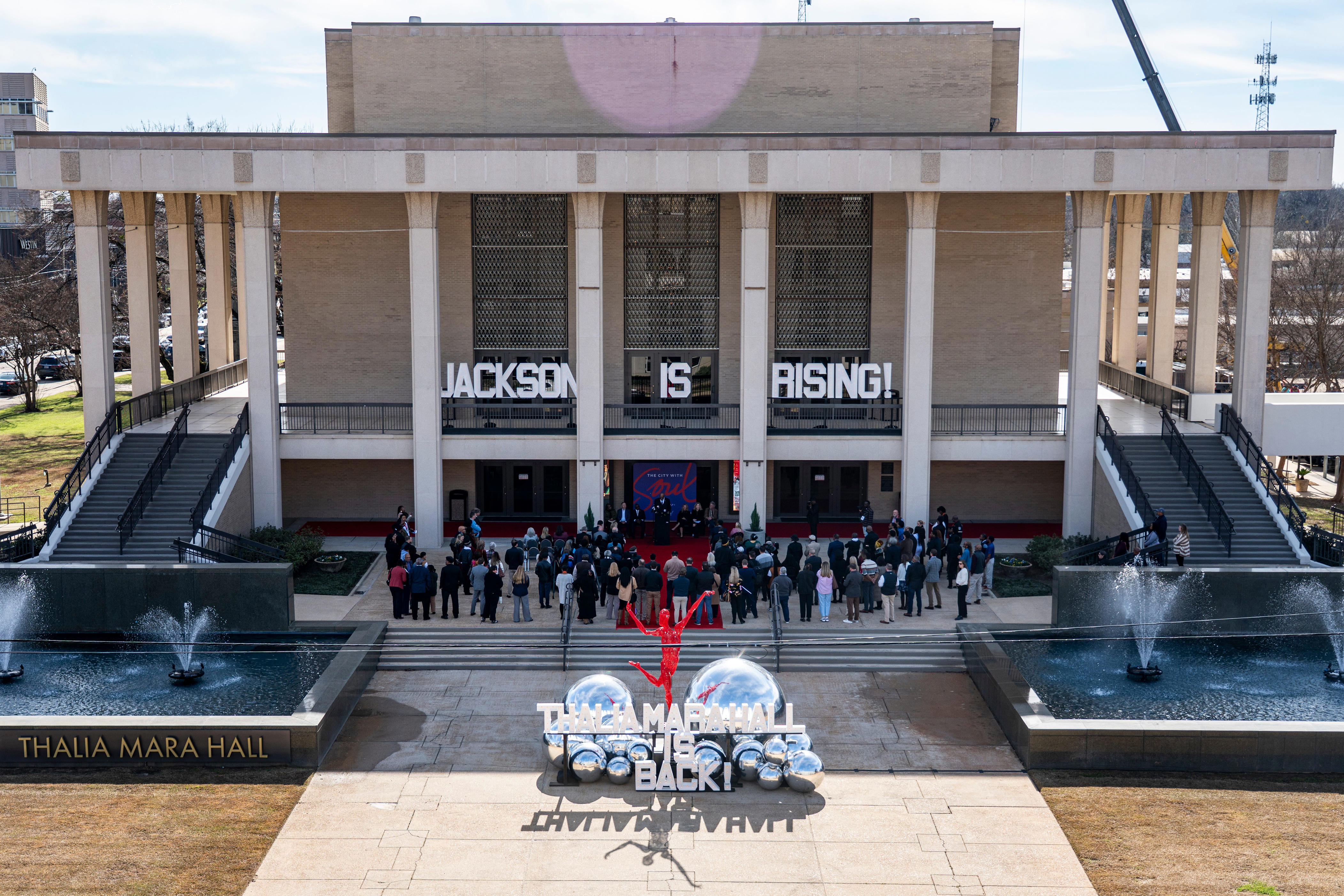 Thalia Mara Hall cuts ribbon, officially reopens after 17 months closed