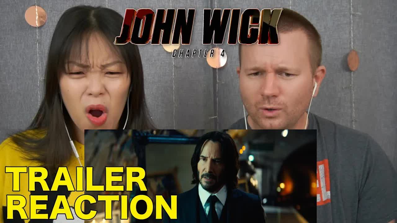 John Wick 4 official trailer // reaction & review