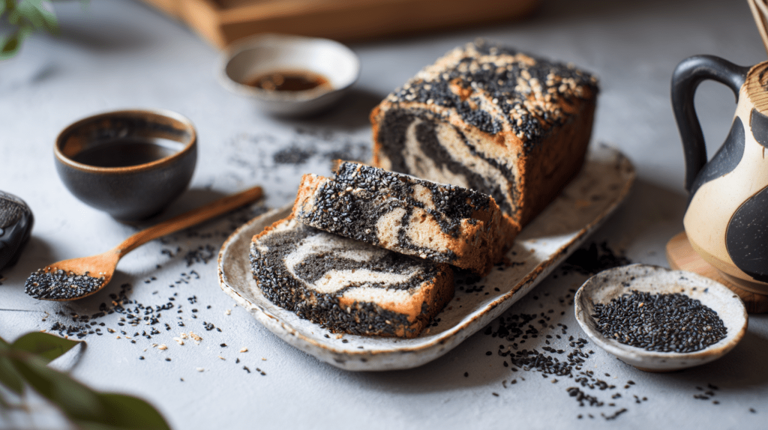 Have you tried a black sesame cake? Now’s your chance