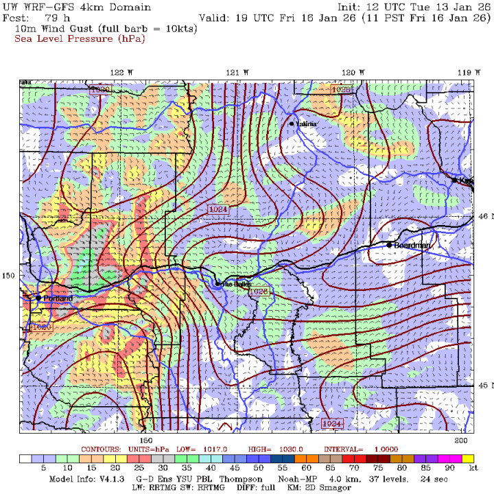 Cold east winds will return to greater Portland area this week