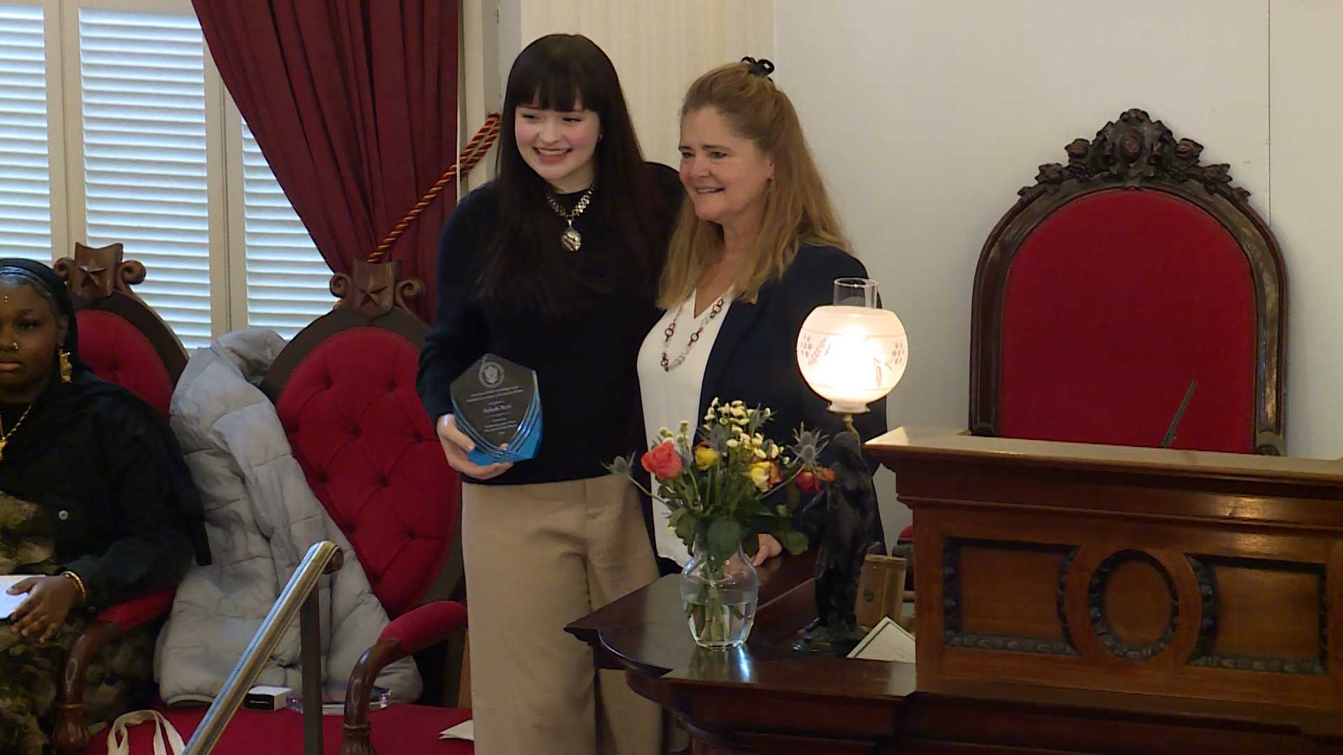 Young leaders honored at ceremony in Vermont State House