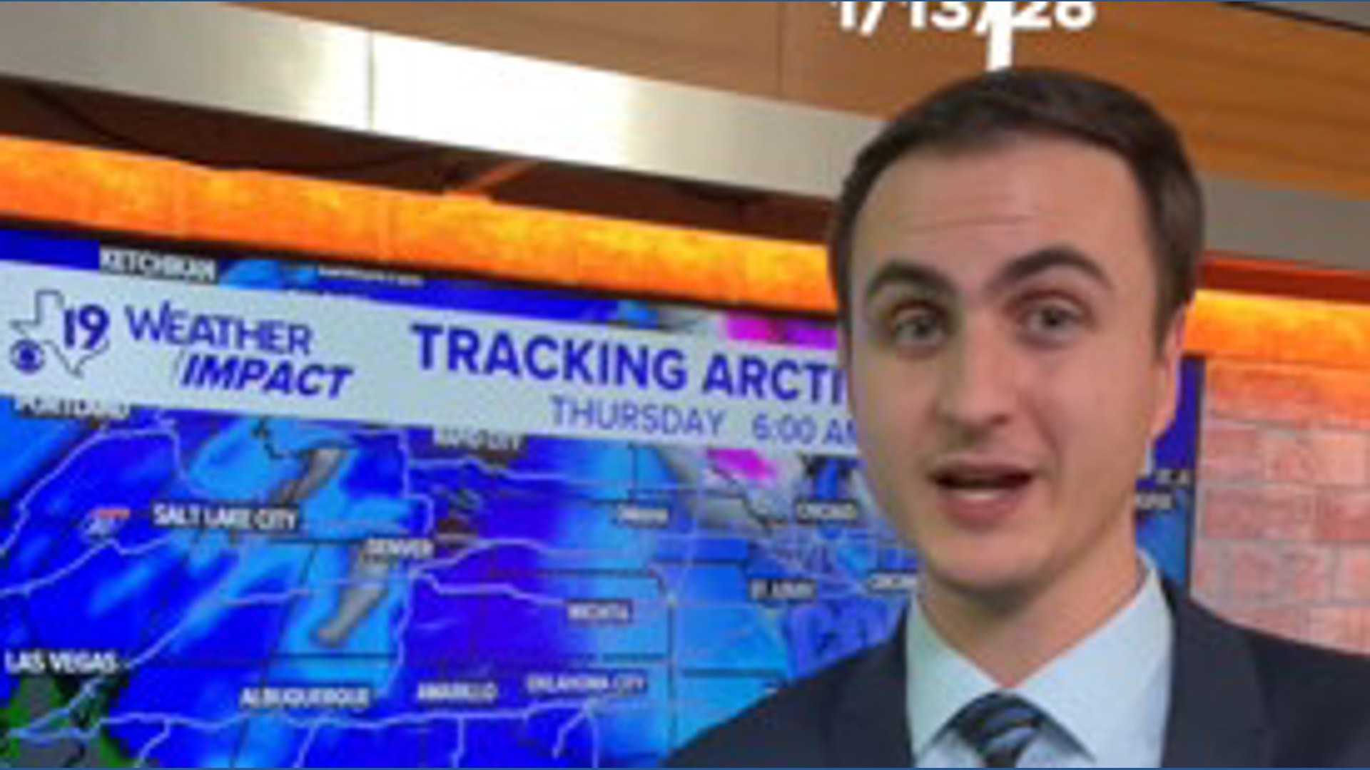 Met Minute: Roller coaster of forecast as a big cold front comes to ...