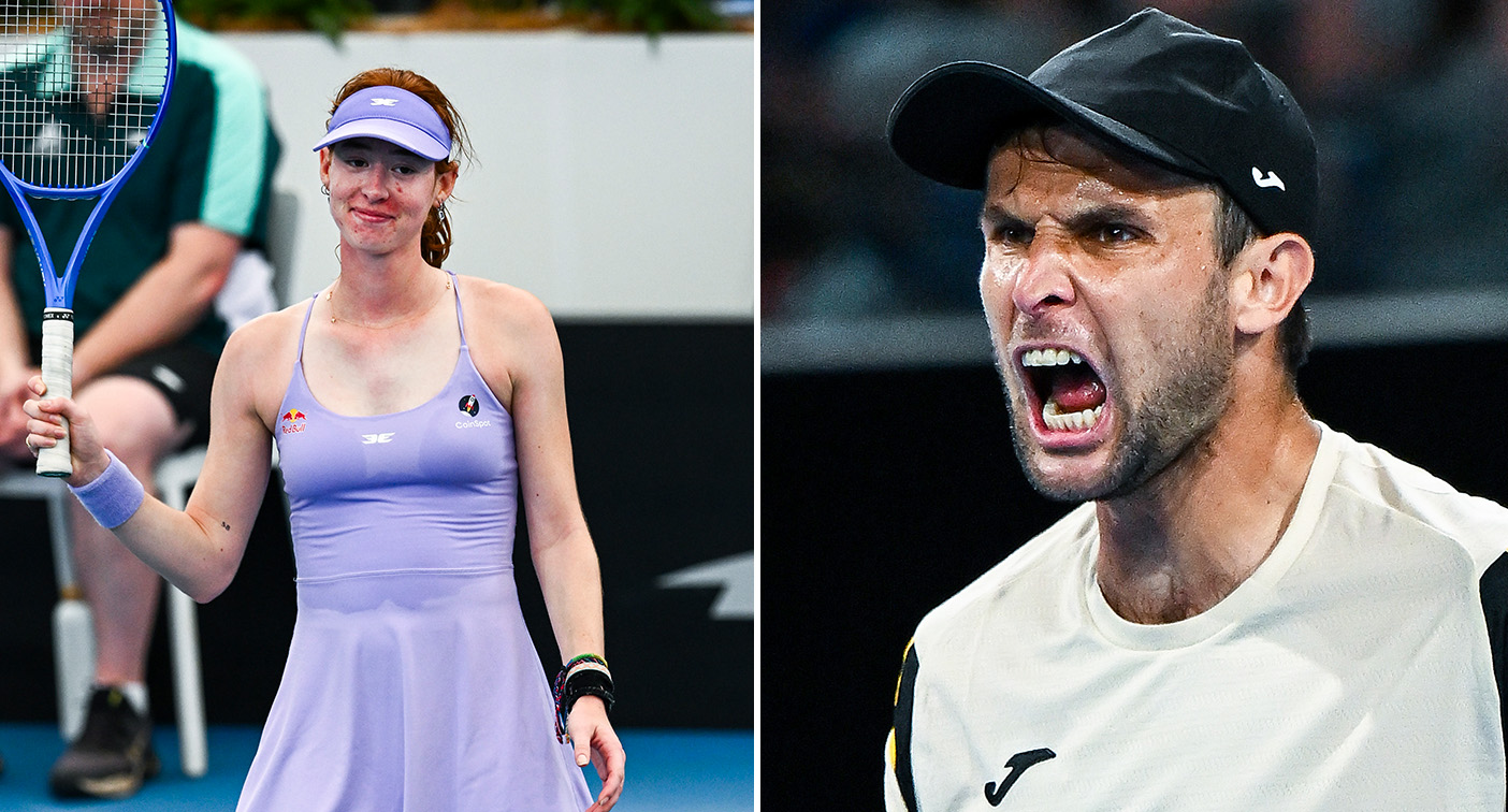 Tennis fans in awe after Aussies take down grand slam finalist and ...