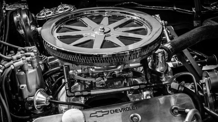 This classic Chevy crate engine has sat unopened for over 20 years