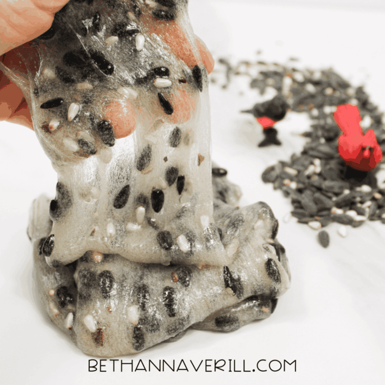 Birdseed slime recipe