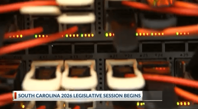 Data center regulations on agenda for SC General Assembly