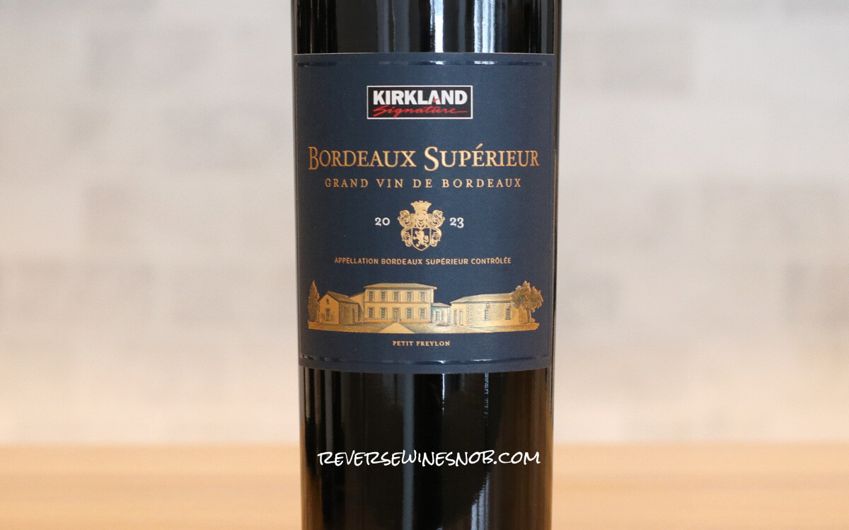 Kirkland Signature Bordeaux Superieur – a Bordeaux bargain from Costco