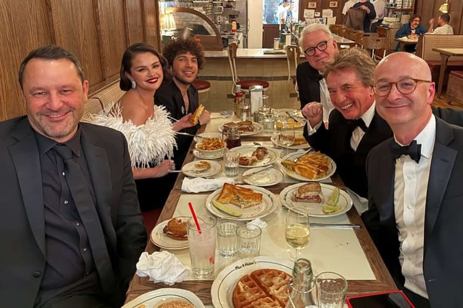 Selena Gomez, Benny Blanco, Steve Martin and Martin Short went to a ...