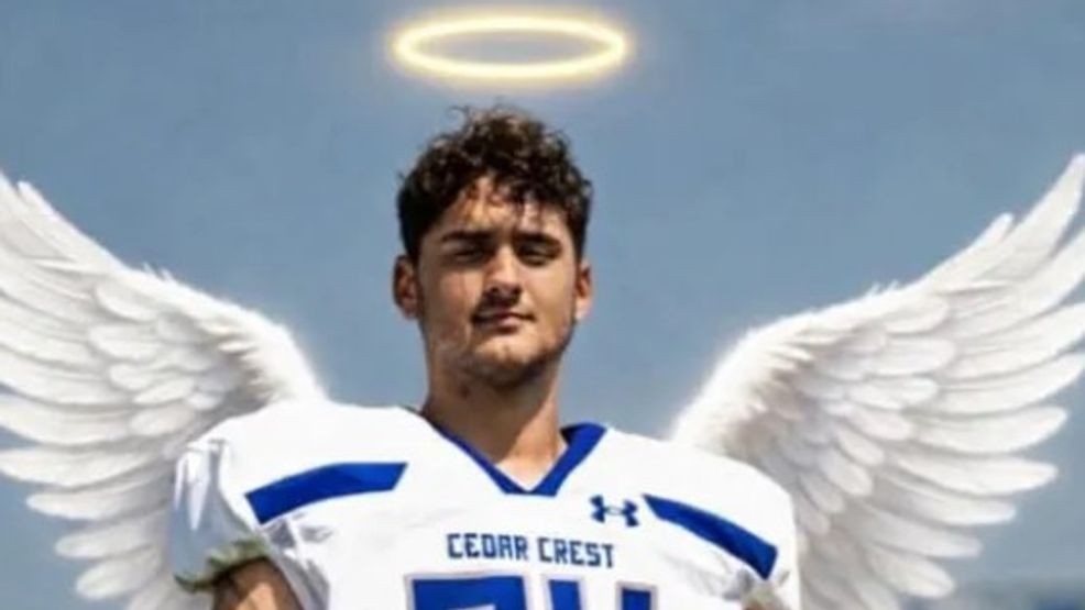 GoFundMe started amid unexpected death of Cedar Crest HS football player