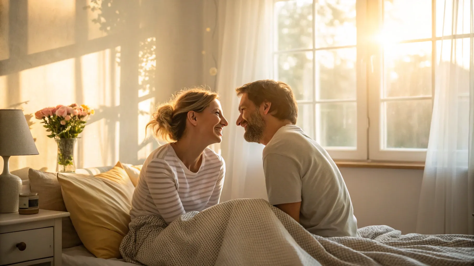 How happy couples use mornings