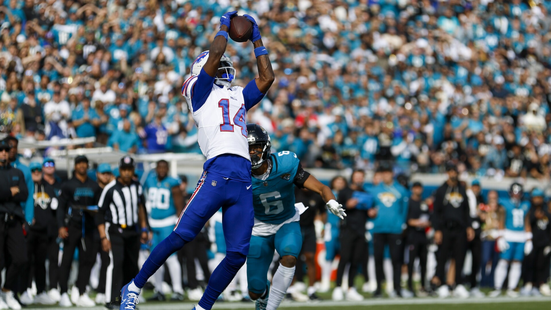 Bills WR Tyrell Shavers suffered torn ACL in win over Jaguars