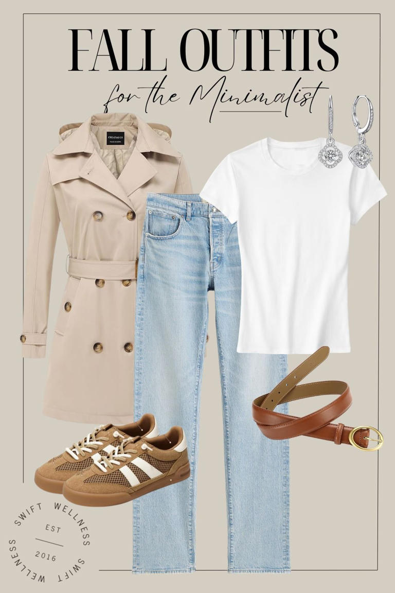 25 easy outfit ideas for a fall minimalist capsule wardrobe