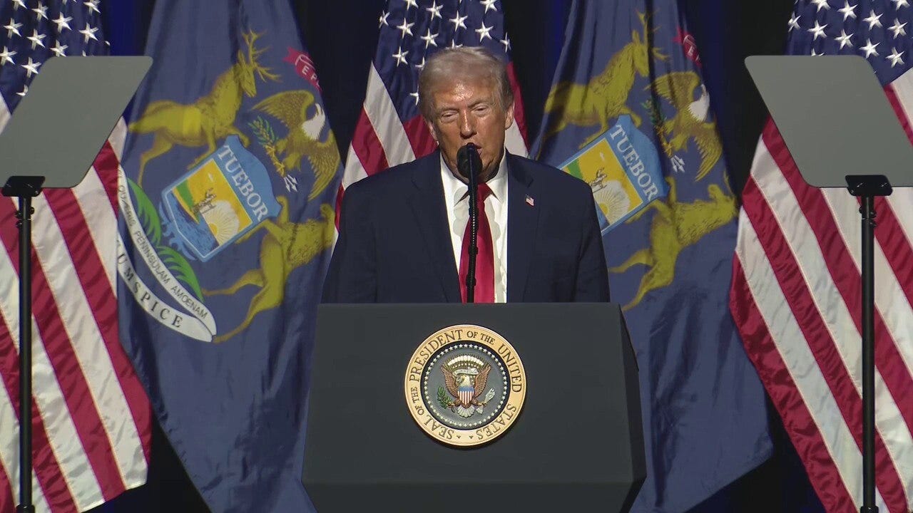 Trump in Detroit: More plans coming to fix affordability with economy