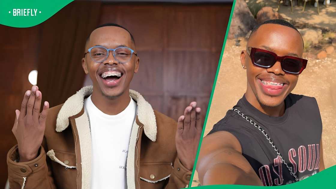 Feel-good friendship: Mologadi's cute kiss with his bestie takes social ...