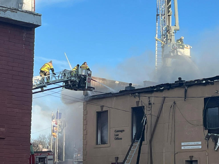 Many questions remain after man charged with setting downtown London fire