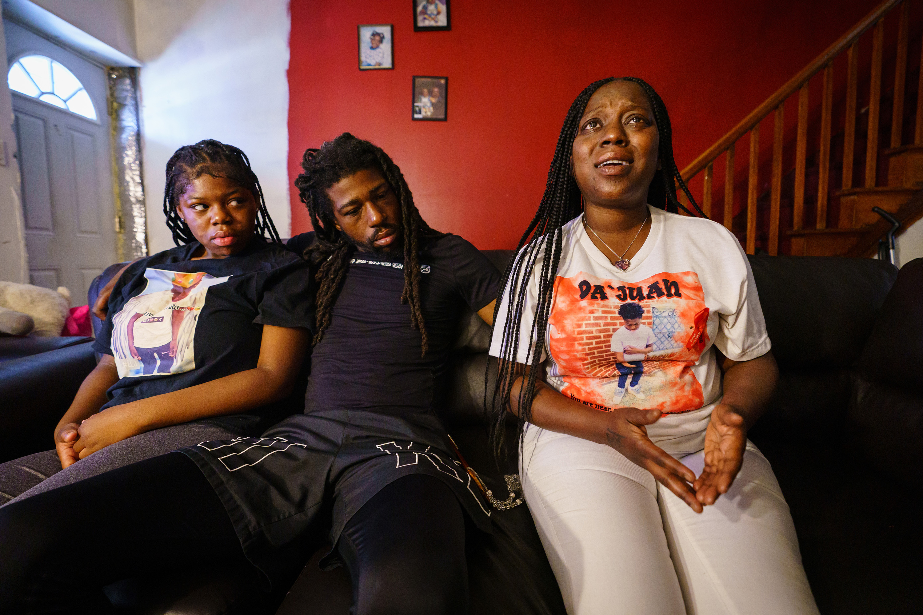 Her youngest son was killed in a mass shooting. Now, her eldest is ...