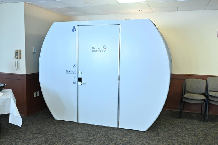 Hartford HealthCare unveils lactation pods for nursing families at ...