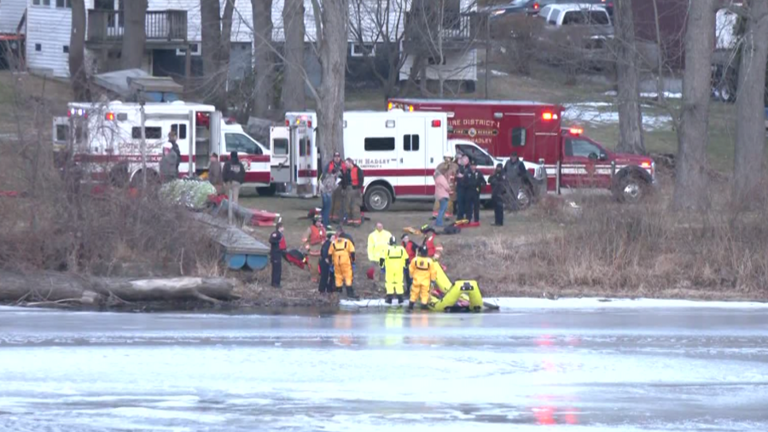 South Hadley crews called to Muller Bridge to rescue person in river
