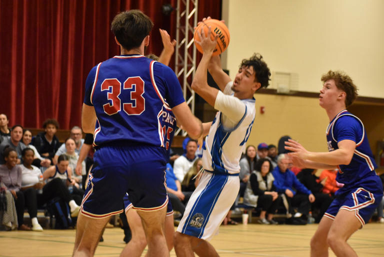 Destin Sharks take down Pace Patriots in basketball