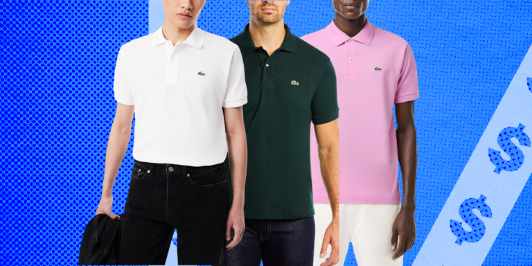 Amazon quietly slashed 50% off Lacoste polo shirts ahead of Valentine's Day