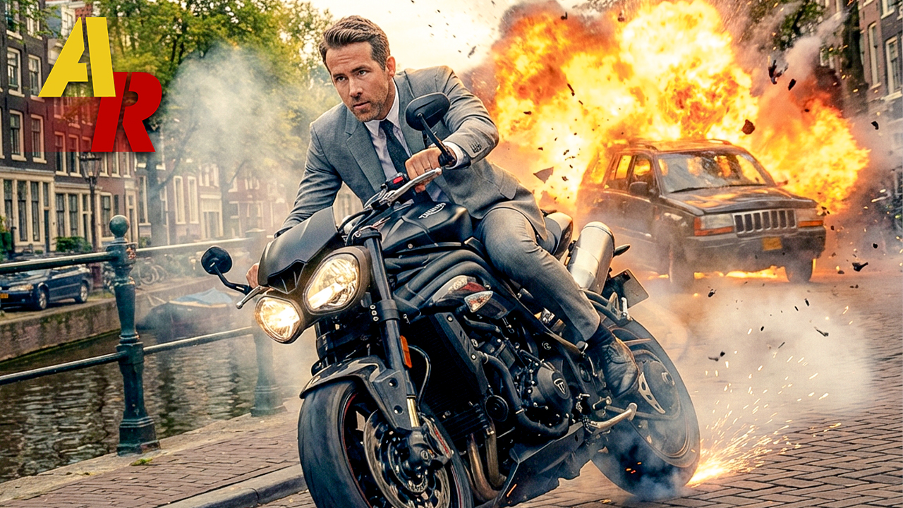 Ryan Reynolds fights his way through the streets of Amsterdam in The ...