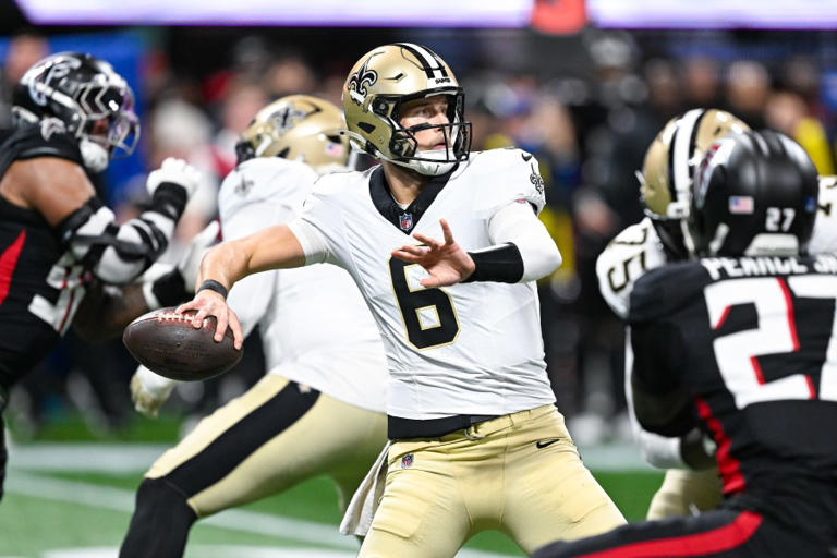 New Orleans Saints quarterback Tyler Shough named NFL Rookie of the ...