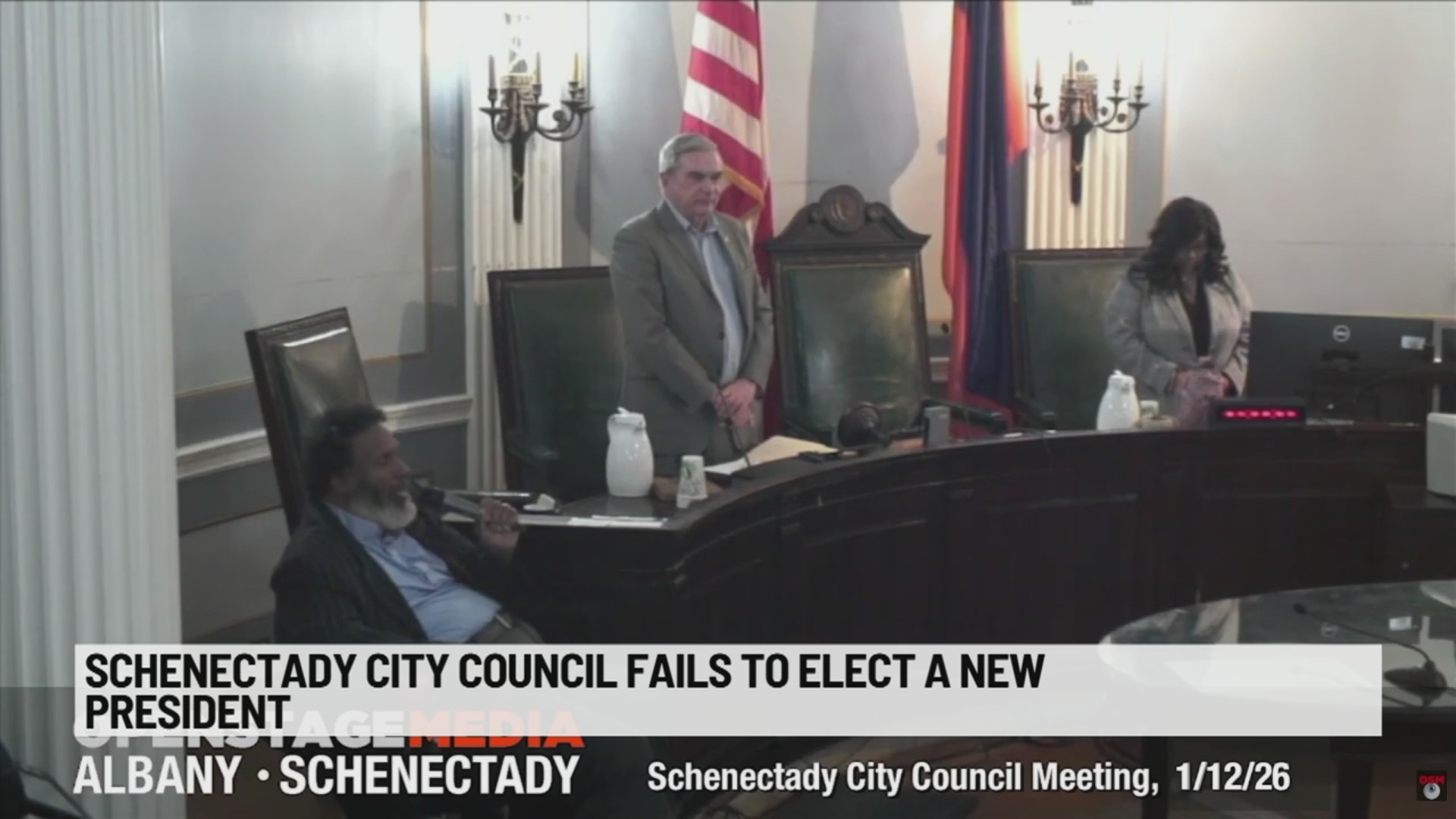 Schenectady City Council fails to elect a new president