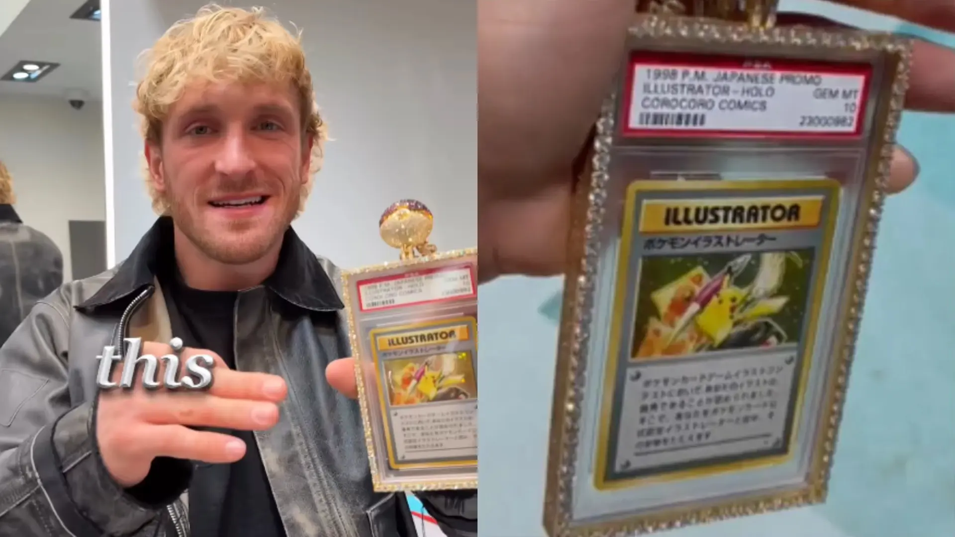 Logan Paul saca a subasta la carta Pokémon más cara del mundo, y la ...