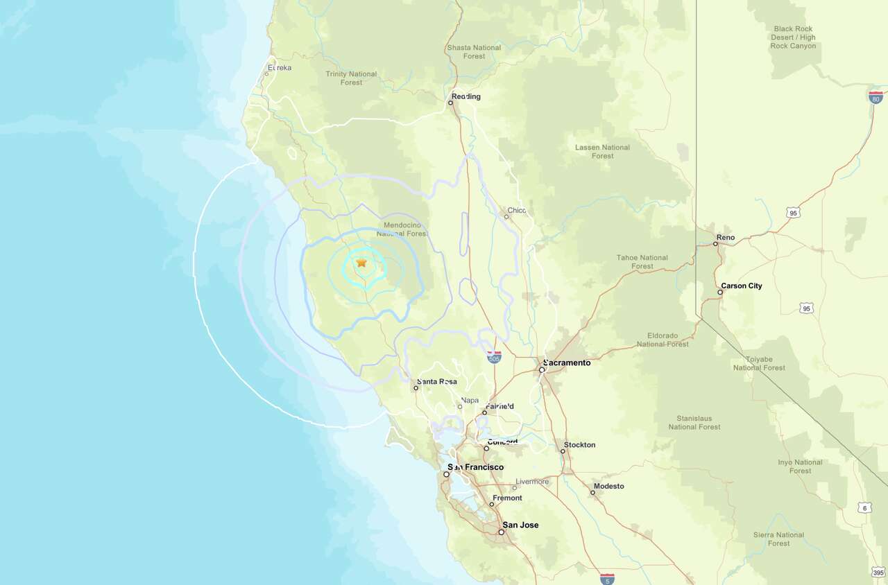 Magnitude 4.4 earthquake jolts Northern California