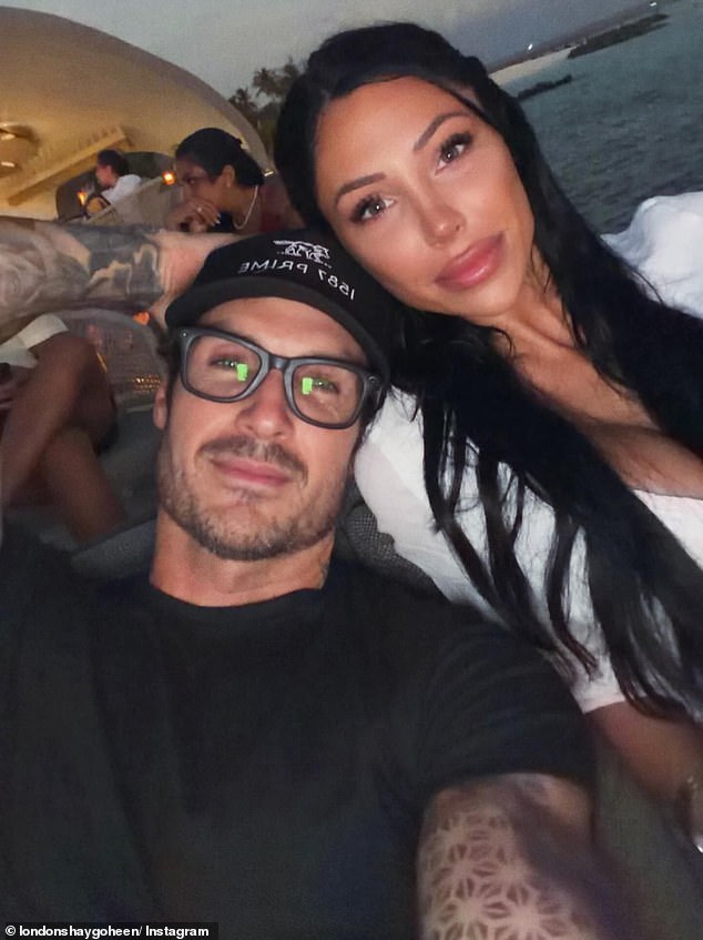 London Goheen sparks engagement rumours as she shows off her giant ...