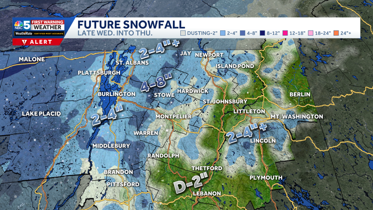 Snowy, icy travel expected for the Thursday morning commute