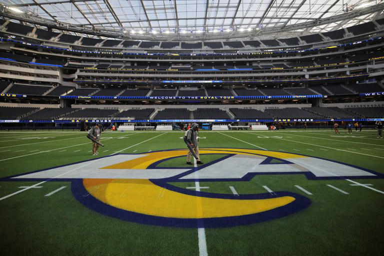 From NFL turf to Olympic pool, SoFi Stadium prepares for the World Cup ...