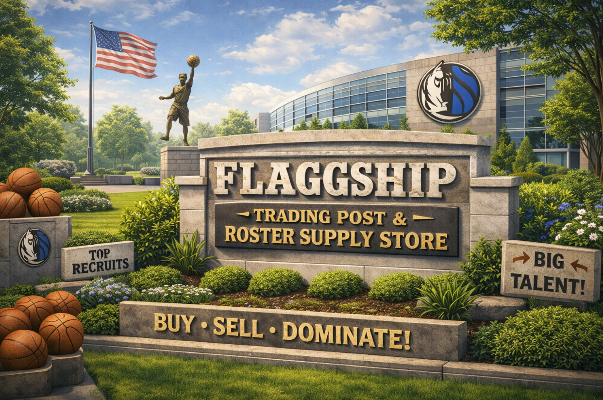 COME ON DOWN TO THE FLAGGSHIP TRADING POST AND ROSTER SUPPLY STORE