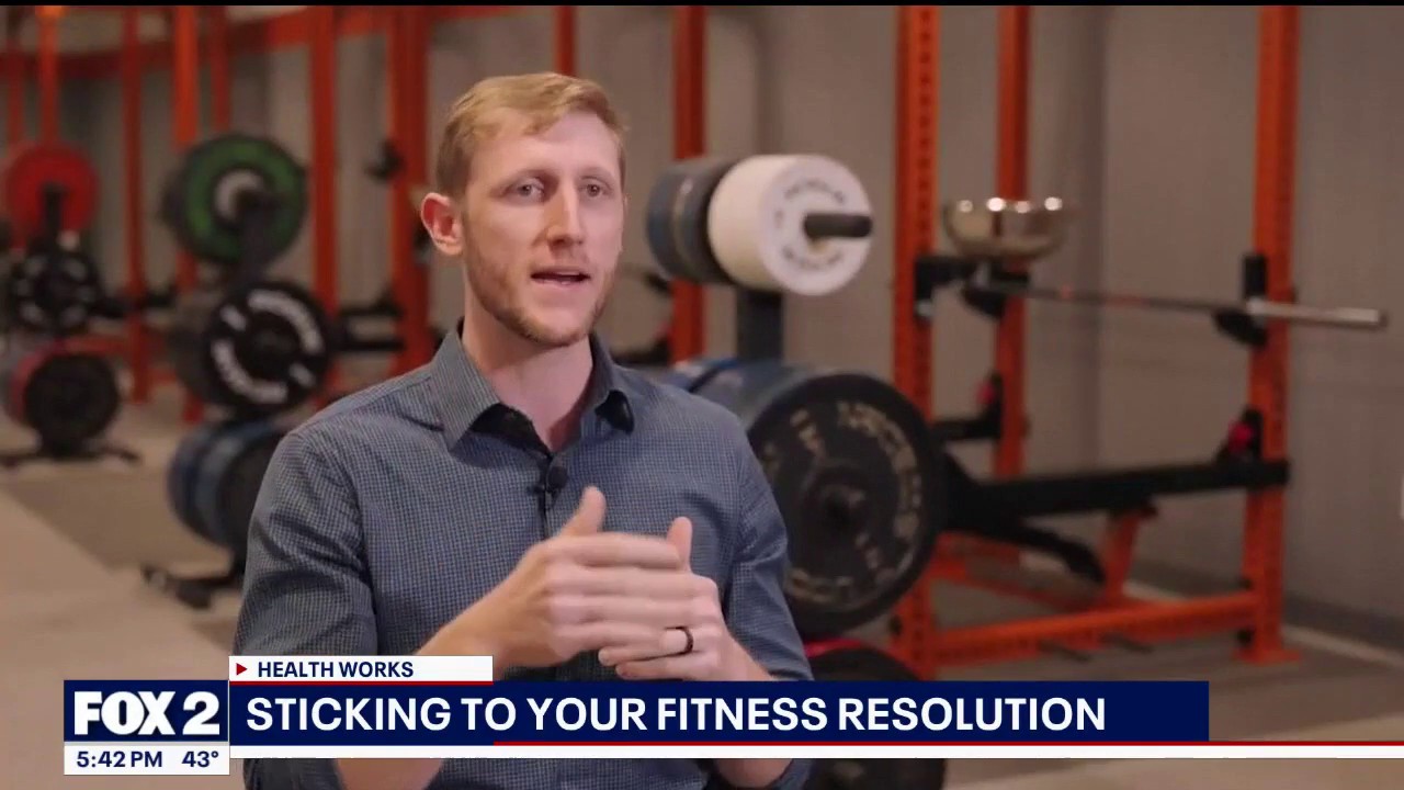 Sticking to your New Year's fitness resolution