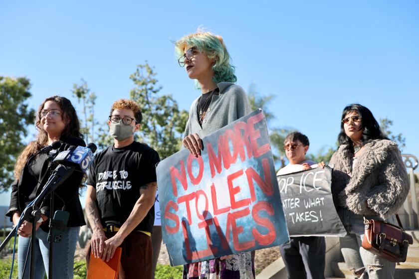 Anti-ICE protester blinded by federal agent during demonstration in ...