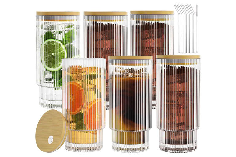 Giada De Laurentiis’ drinking glass has a clever design that saves ...