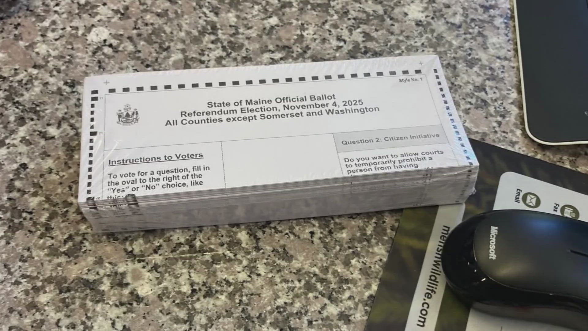 Maine AG's office now handling ballot mix-up case