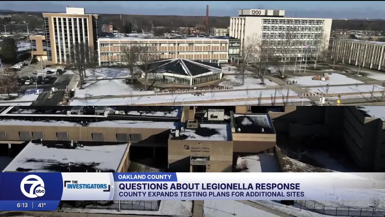 Oakland County facing questions about Legionella response